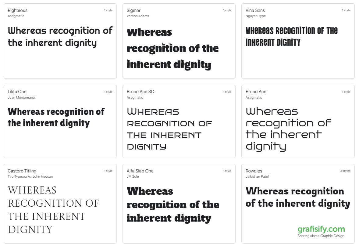 Exploring the Different Types of Typography in Graphic Design - Grafisify