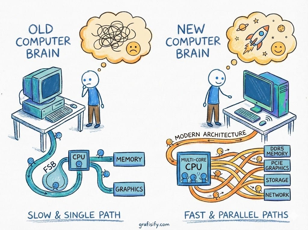 Bedah Anatomi Motherboard: Memahami Arsitektur Data Bus, Chipset, dan ...